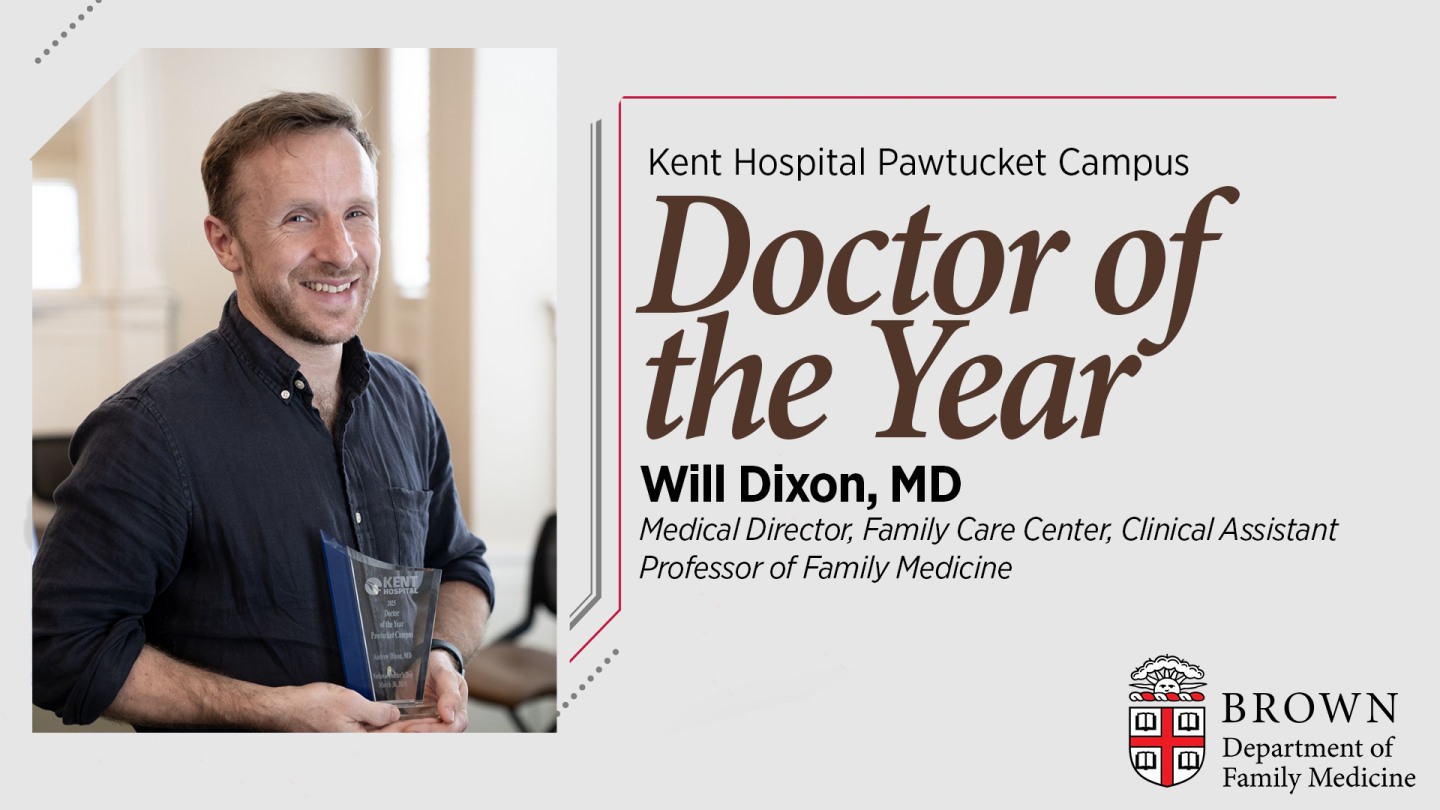 Dr. Will Dixon Honored as Kent Hospital’s 2025 Pawtucket Campus Doctor ...